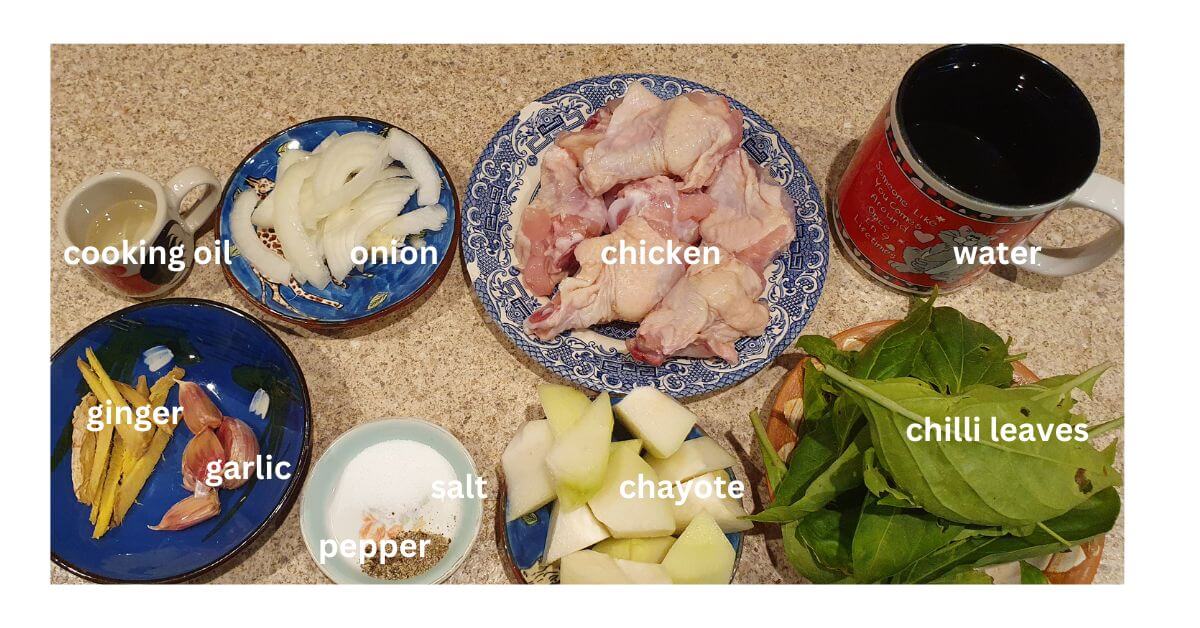 CHICKEN TINOLA (TINOLANG MANOK) - cooking mummy