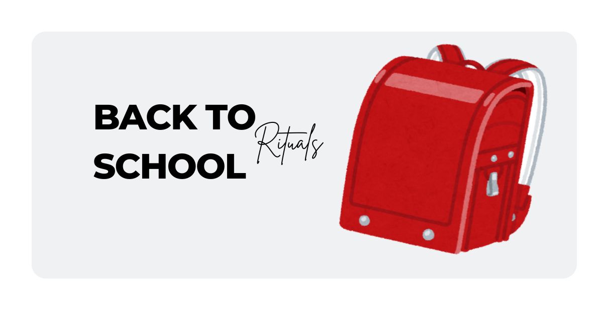 Back to School Rituals - cooking mummy