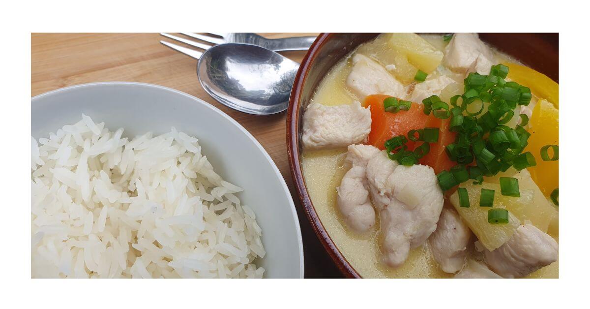 Pininyahang Manok (Chicken with Pineapple) - cooking mummy